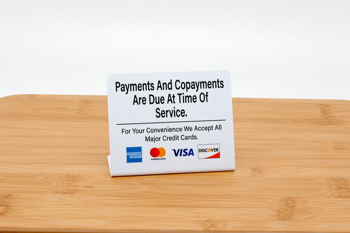 Payment Signs – Specialty Sign Store